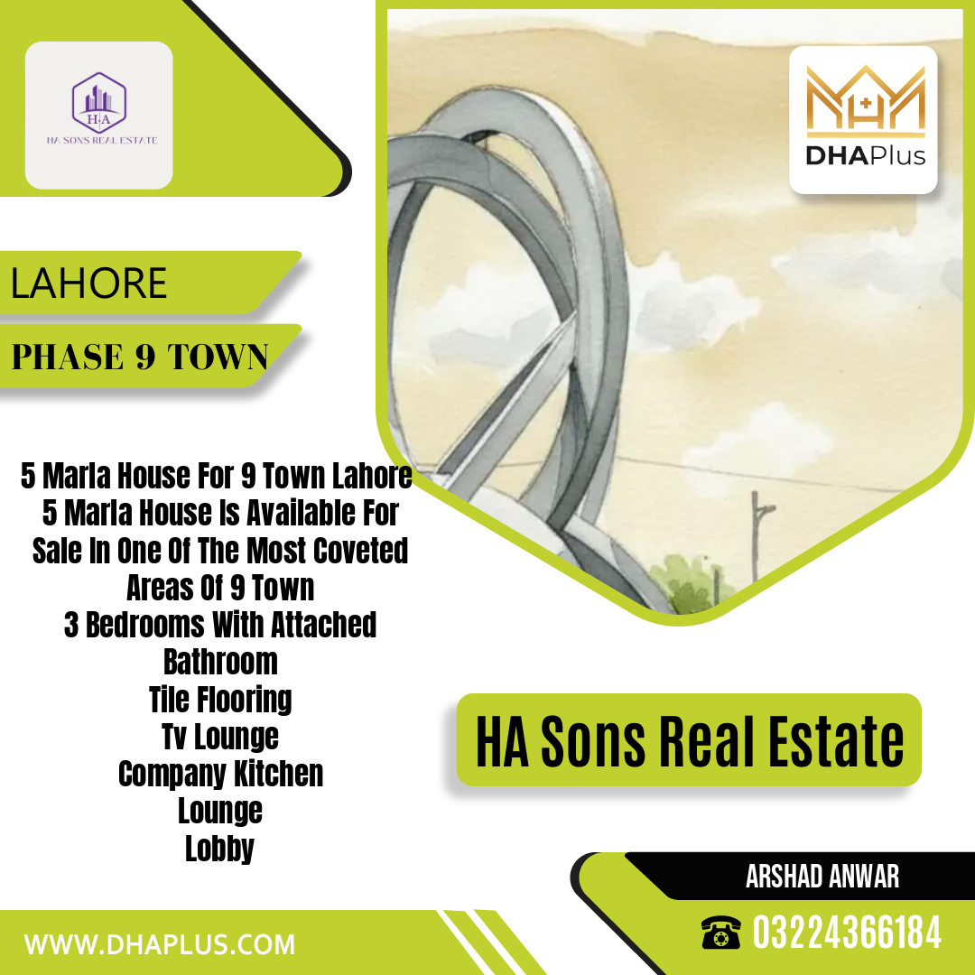 5 Marla Residential House for Sale in Phase 9 Town, Lahore - (BP-42965 ...